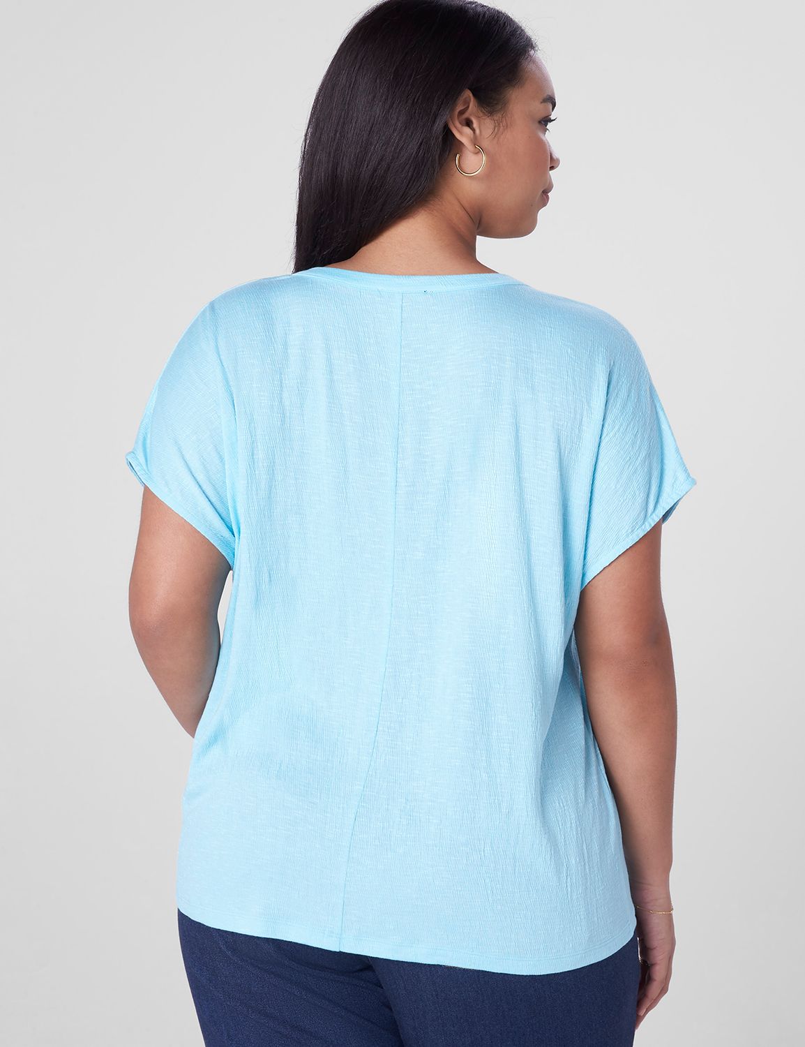 Classic Short Sleeve Notch Neck Tee