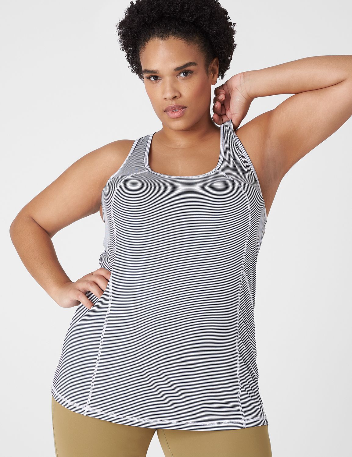 Sleeveless Scoop Neckline Wicking R | LaneBryant