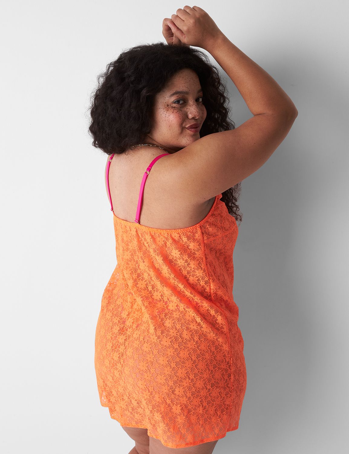 Sheer Lace Slip | LaneBryant