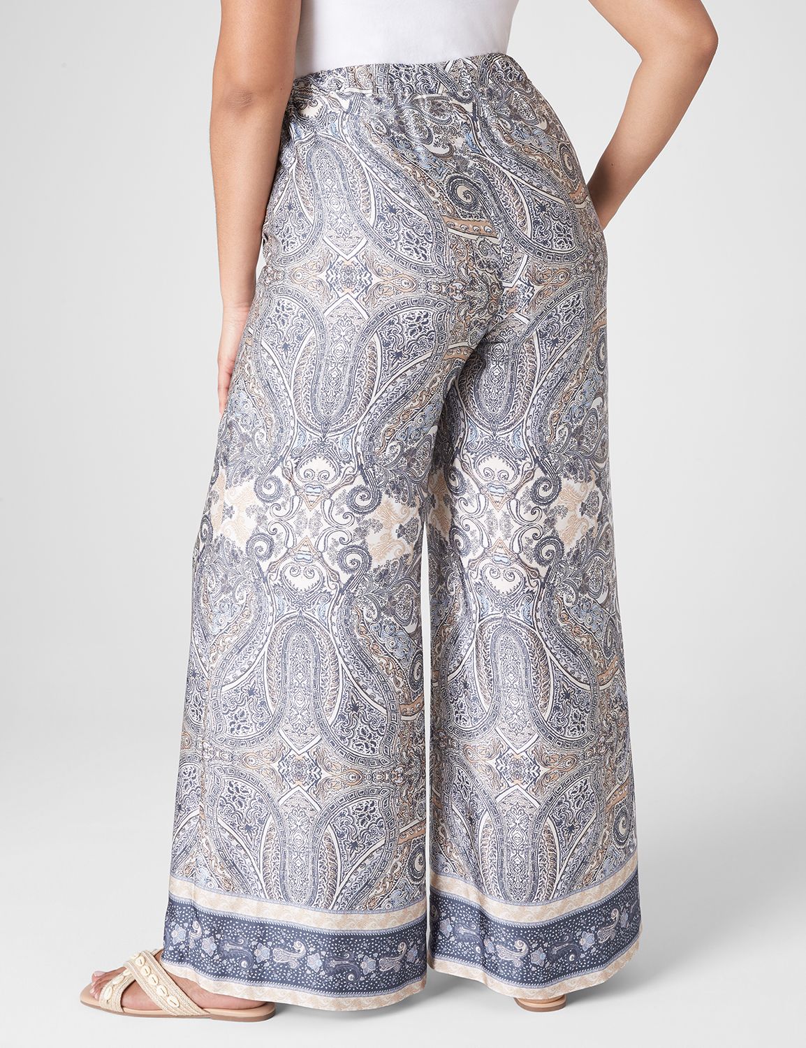 THE BORDER PRINT WIDELEG 1136427 | LaneBryant