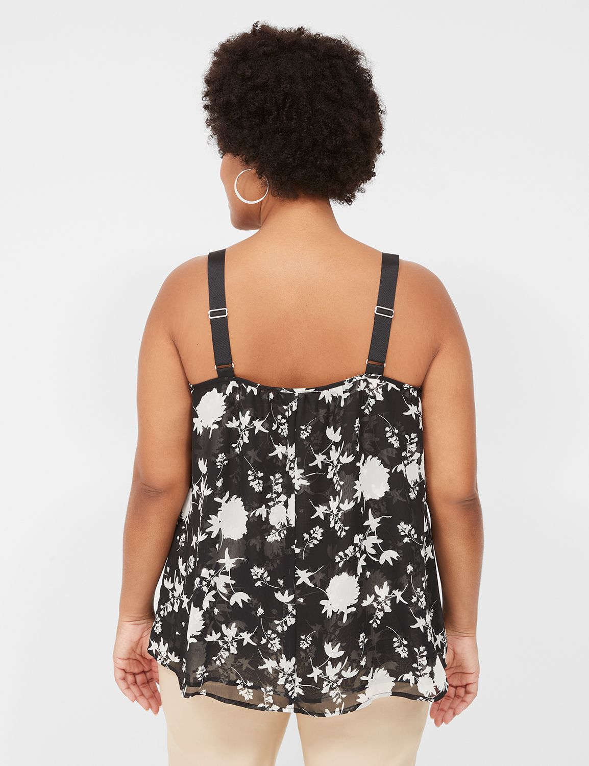 Classic Sleeveless Grosgrain Cami 1 | LaneBryant