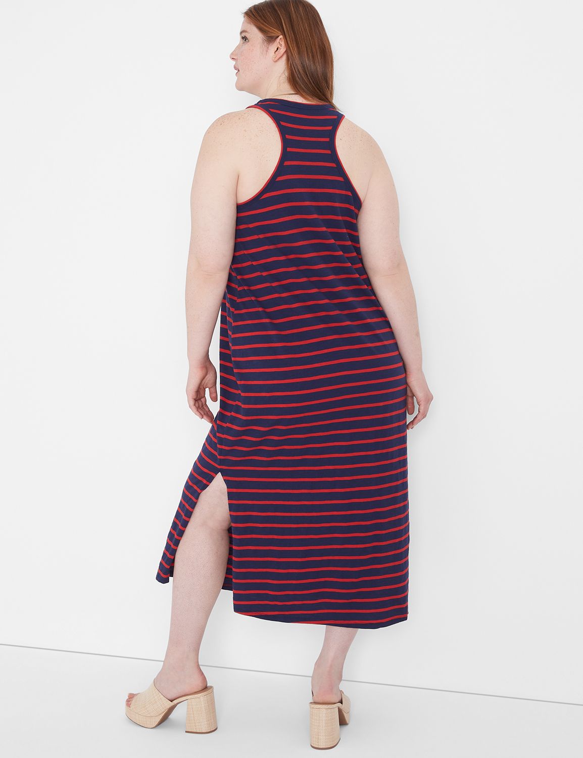 Tank Racerback Printed Maxi 1134870 | LaneBryant