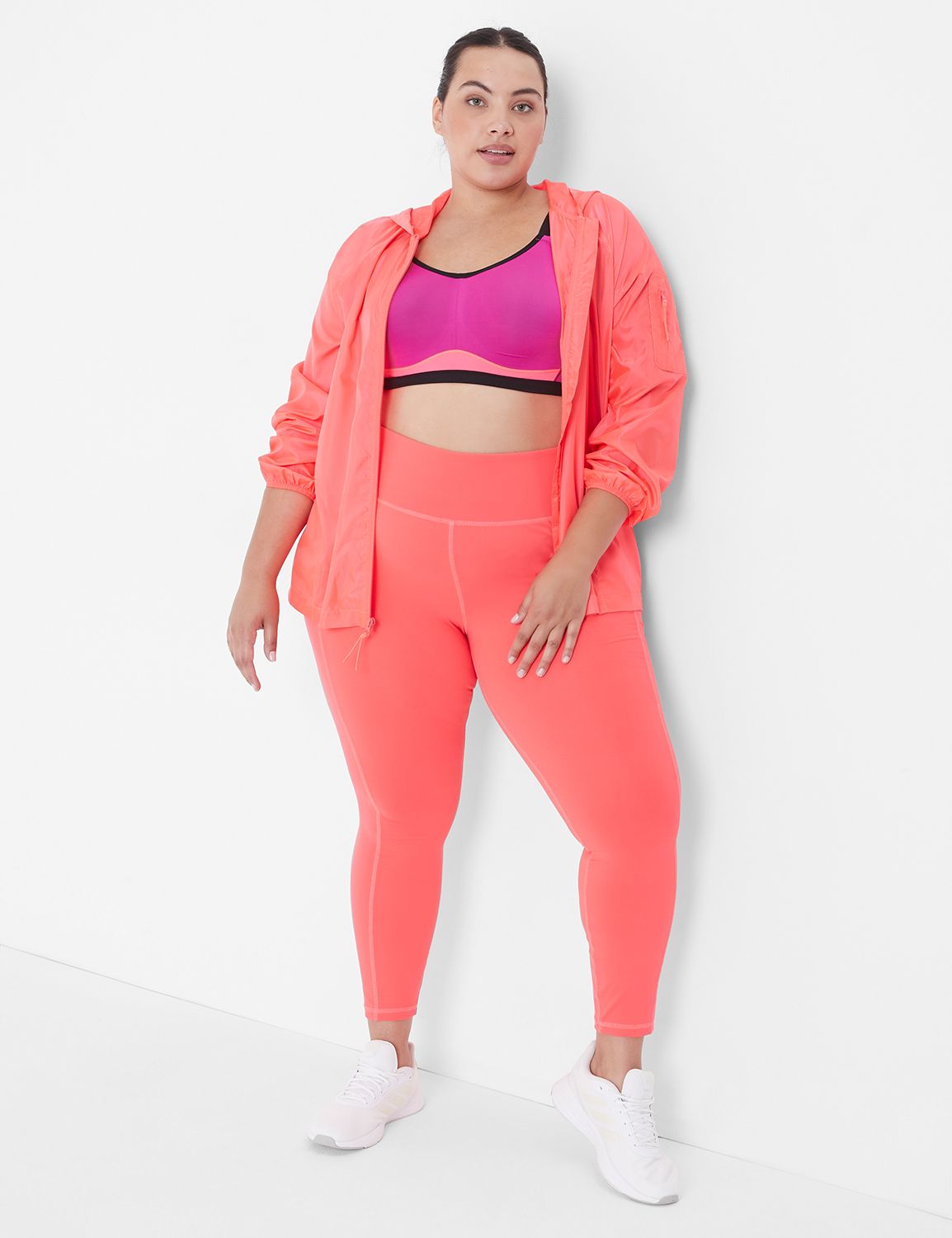 LIVI Long Sleeve Full Zip Packable | LaneBryant