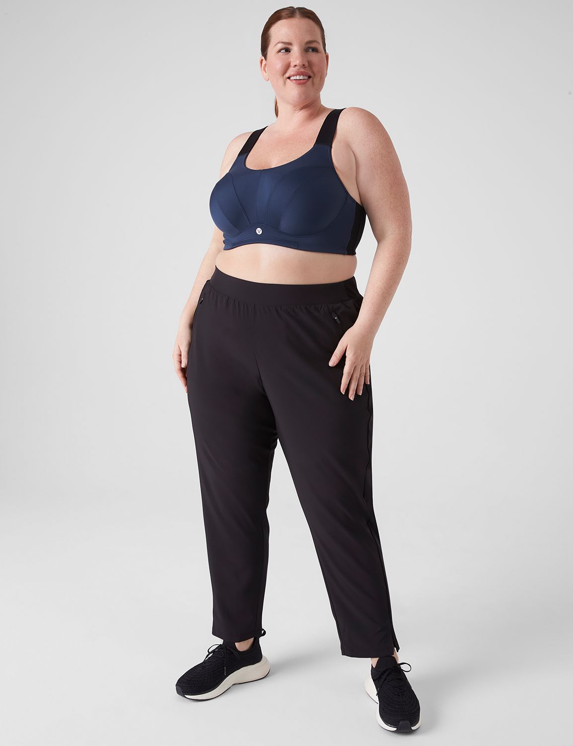 Color block Max Support Sport Bra 1 | LaneBryant