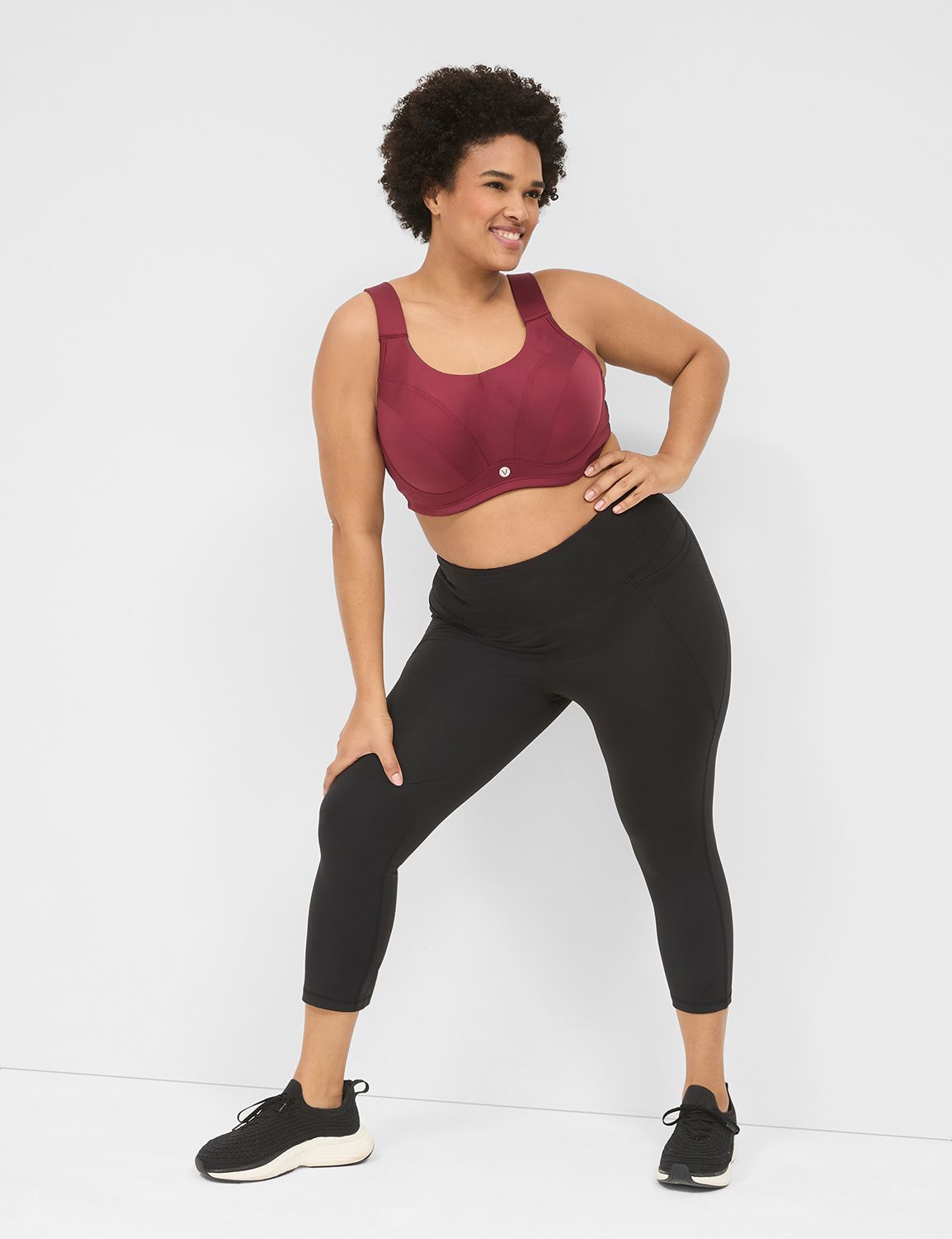 LIVI Max Support Wicking Underwire Sports Bra | LaneBryant
