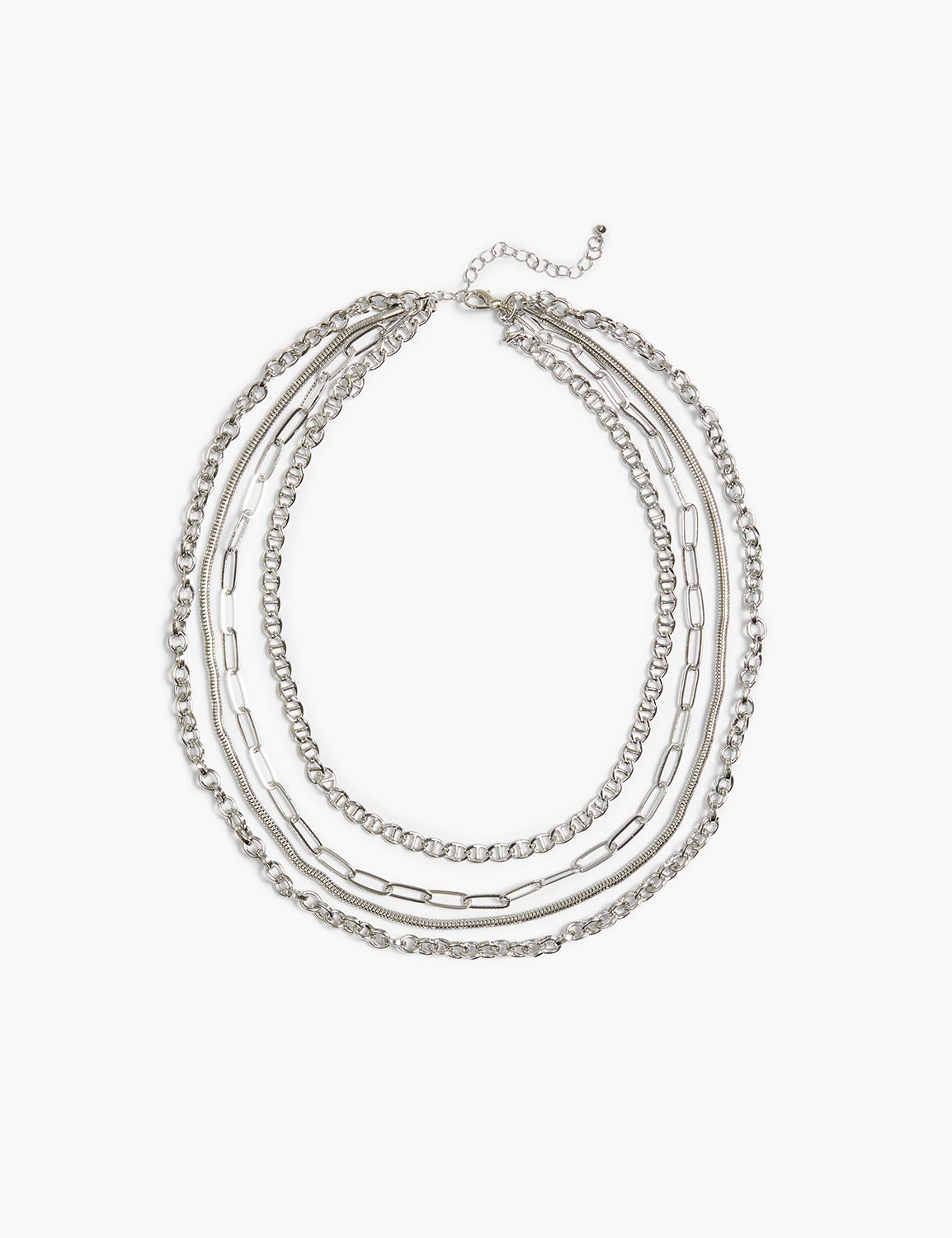 Chain Link Multi-row Necklace | LaneBryant