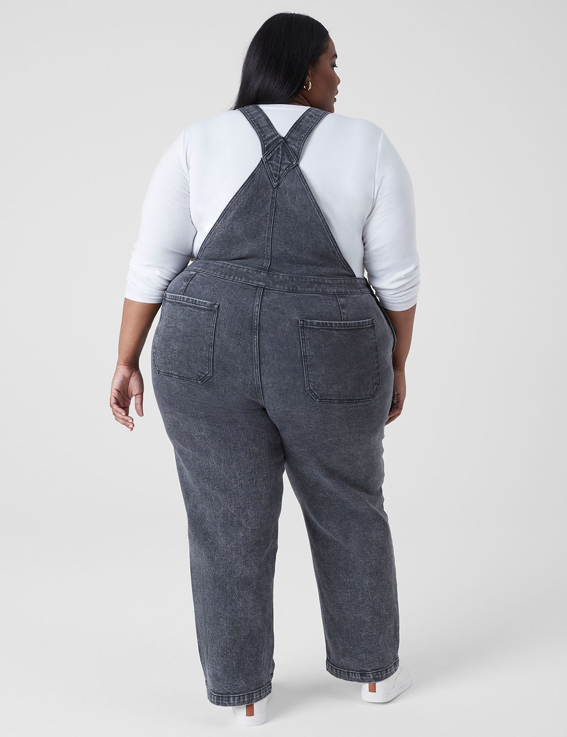 DENIM OVERALL AUTHENTIC STRAIGHT LE | LaneBryant
