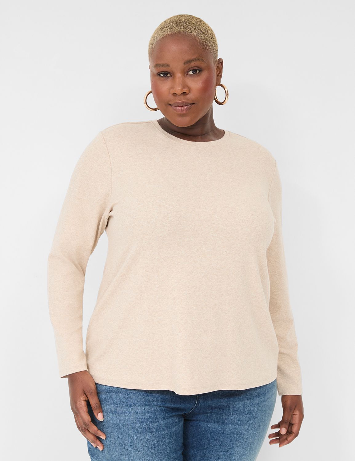Neutral Women's Plus Size Tops & Dressy Tops | Lane Bryant