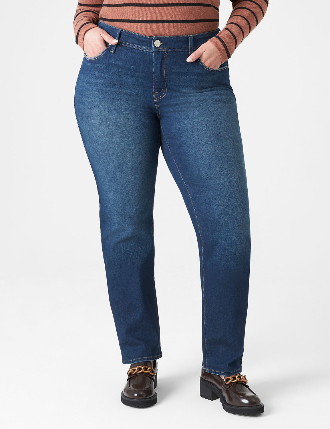 SEVEN7 STRAIGHT -BELFAST WASH 11369 | LaneBryant