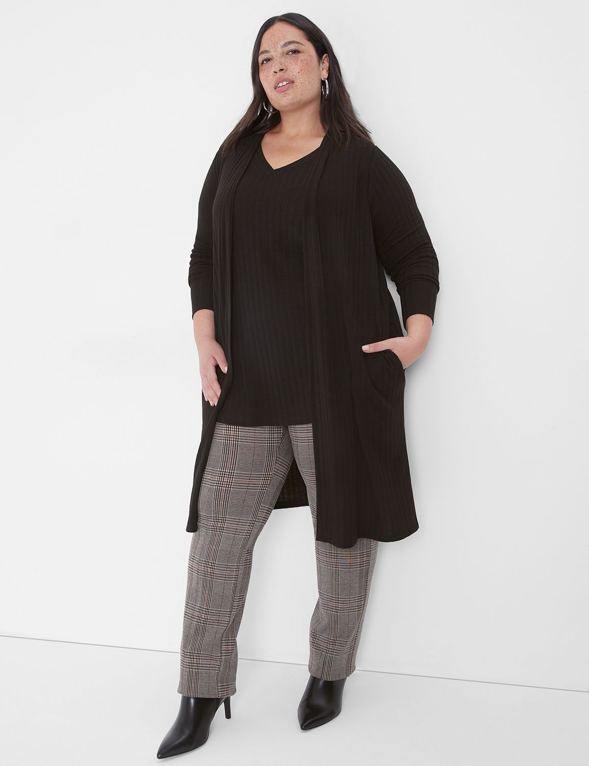 Classic Long Sleeve Self Belt Over