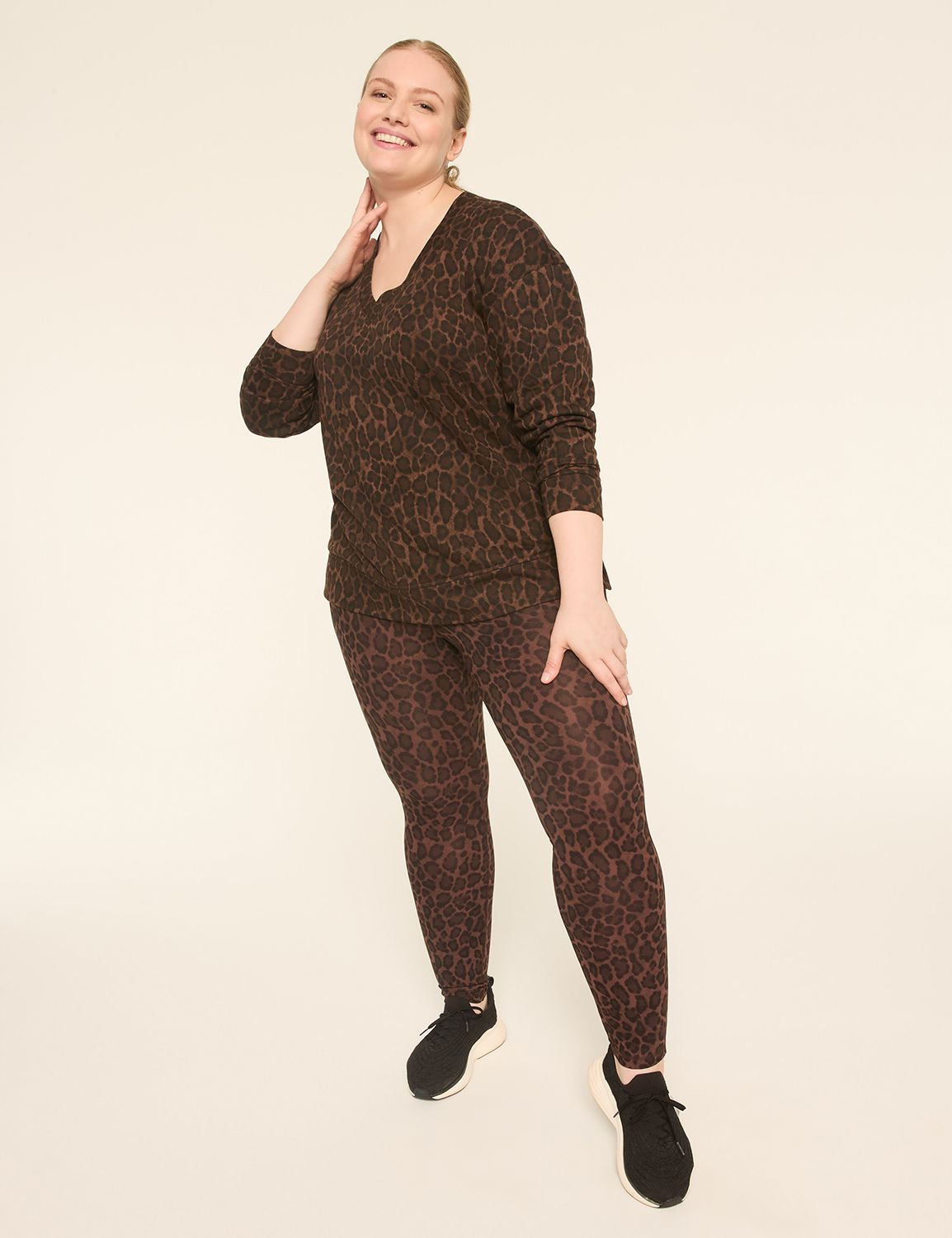 LIVI High Rise Recycled Livi Soft 7 | LaneBryant