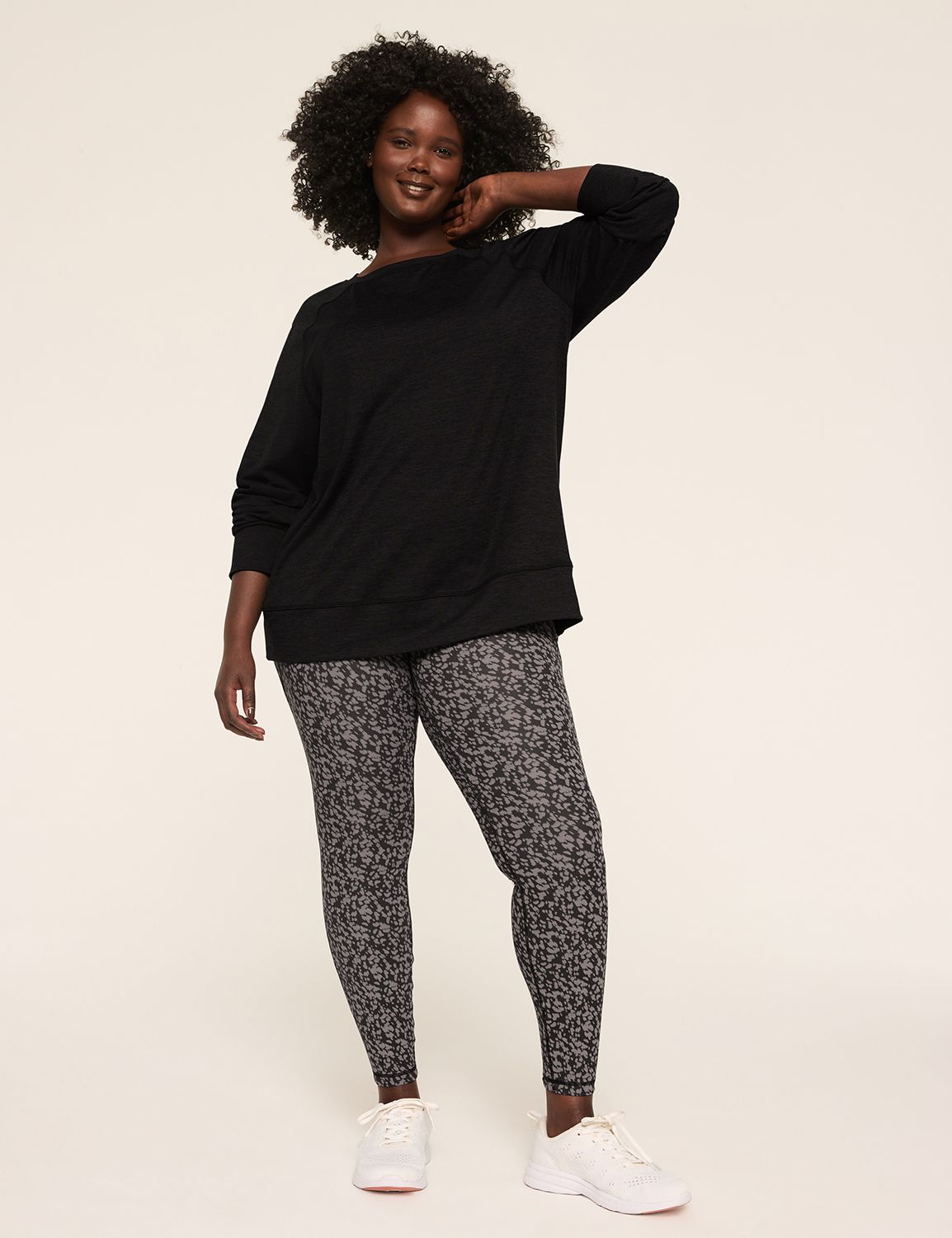 LIVI High-Rise LIVI Soft 7/8 Legging | LaneBryant