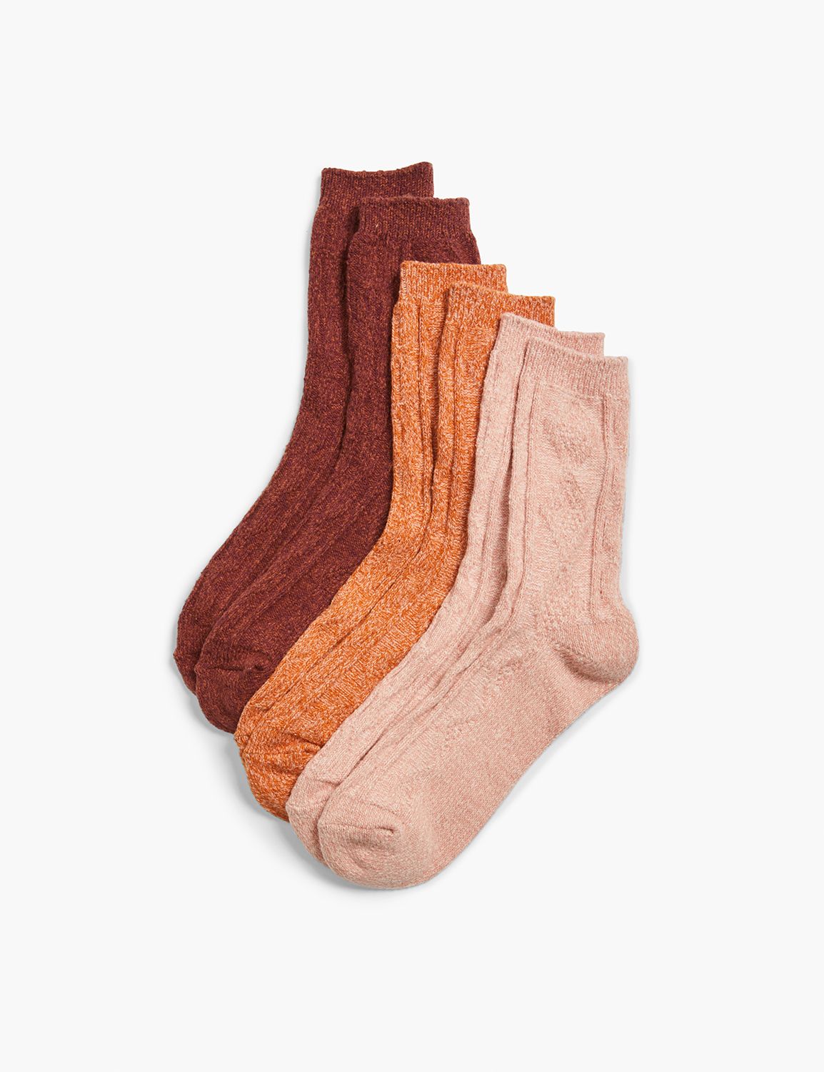 Boot Sock Autumnal 3 pack | LaneBryant