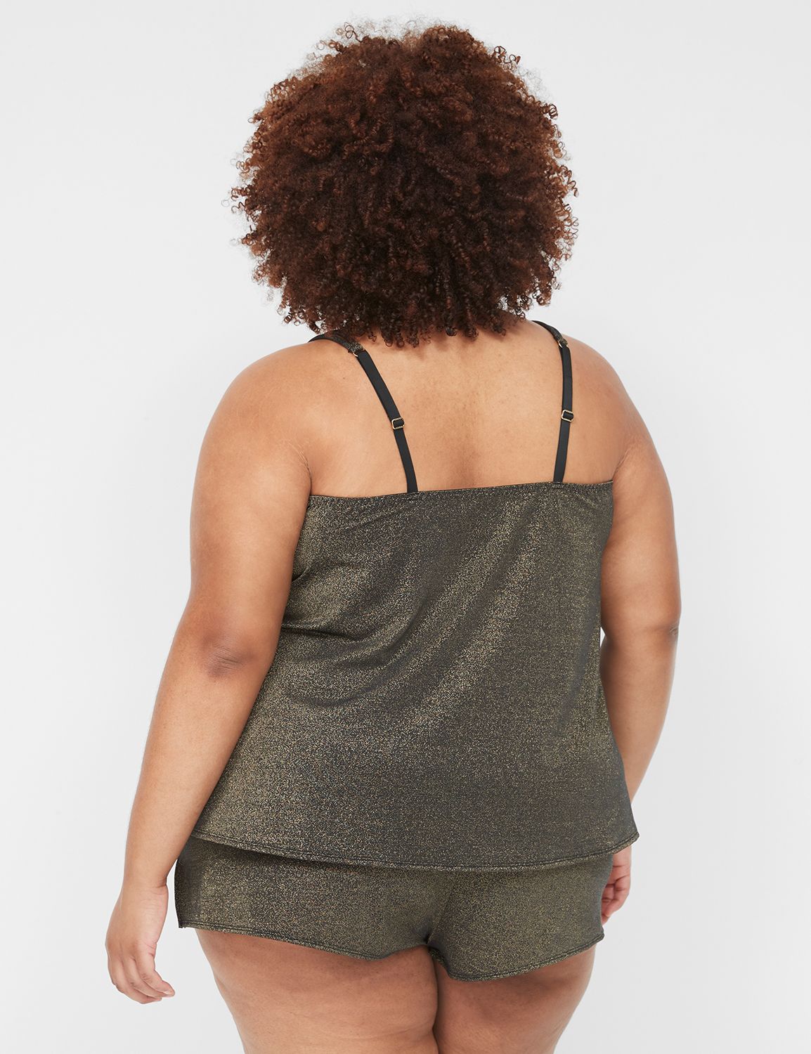 Glitter Knit Cami Set 1137057 | LaneBryant