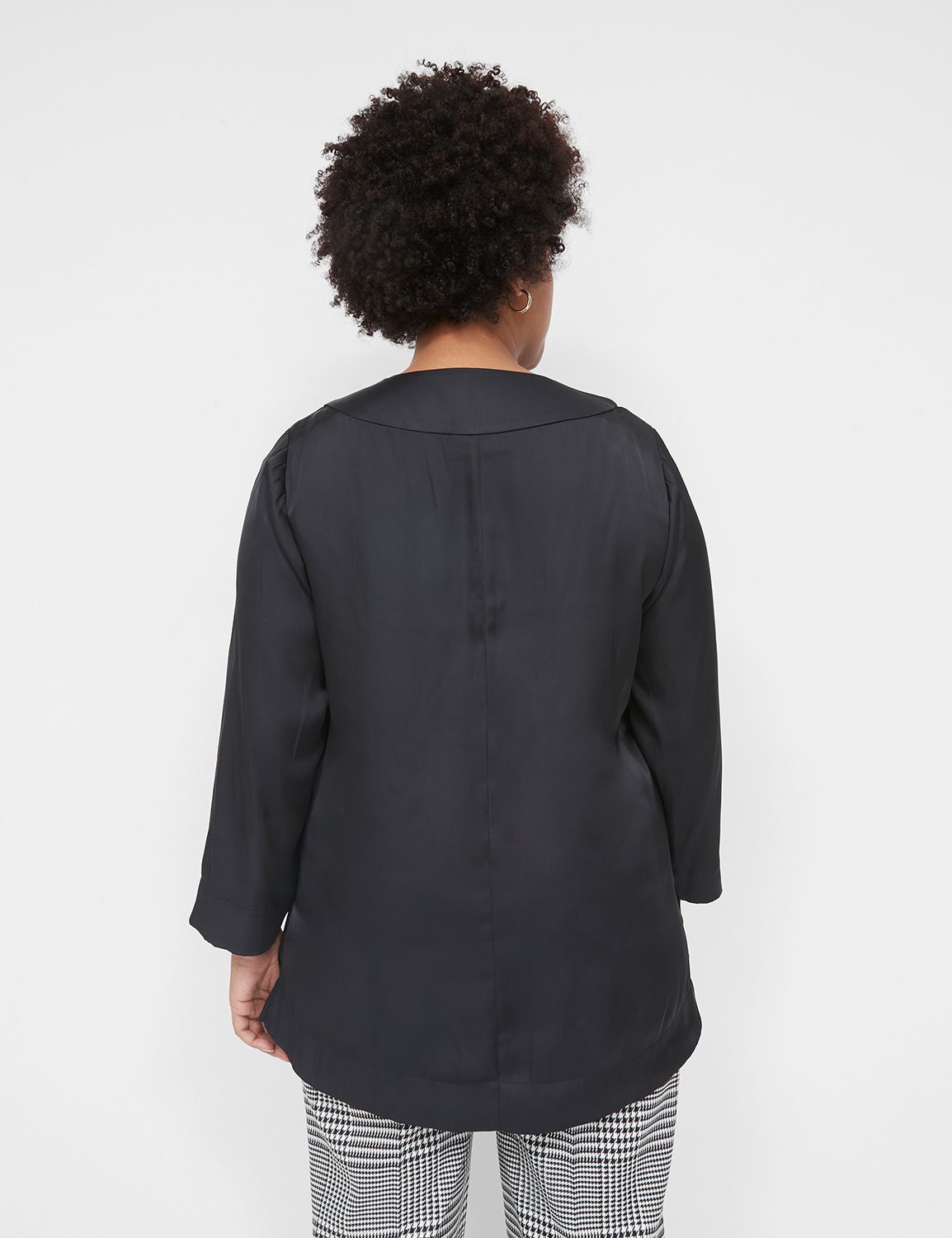 Classic Long Sleeve V Neck Tunic 11