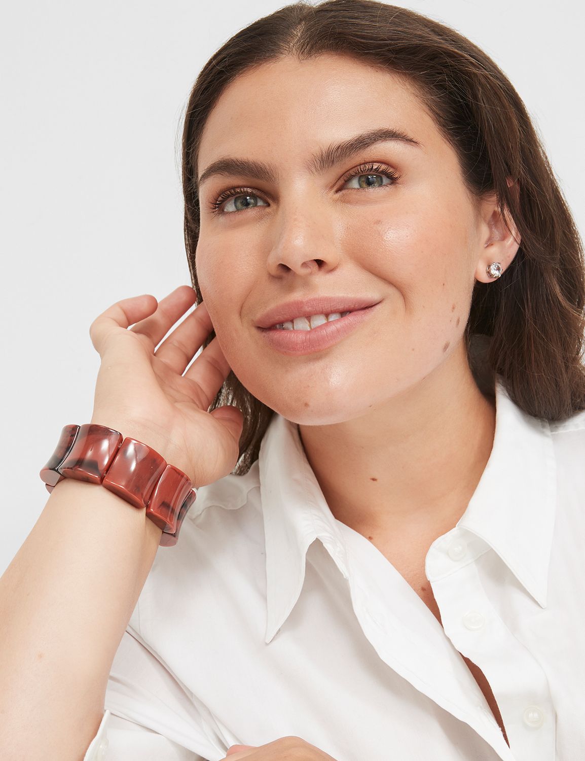 Resin Stretch Bracelet | LaneBryant