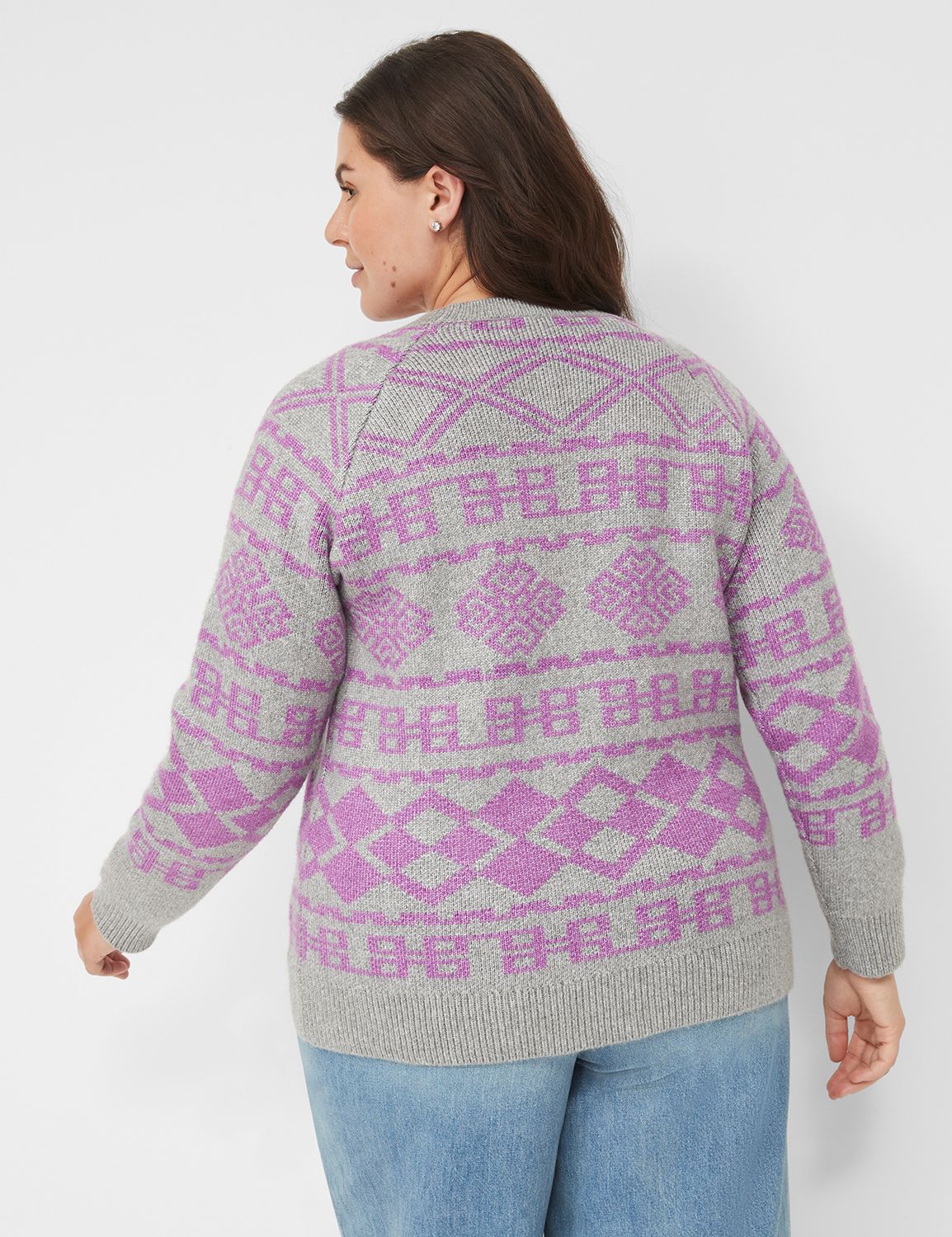 Classic Long Sleeve Crew Neck Jacqu