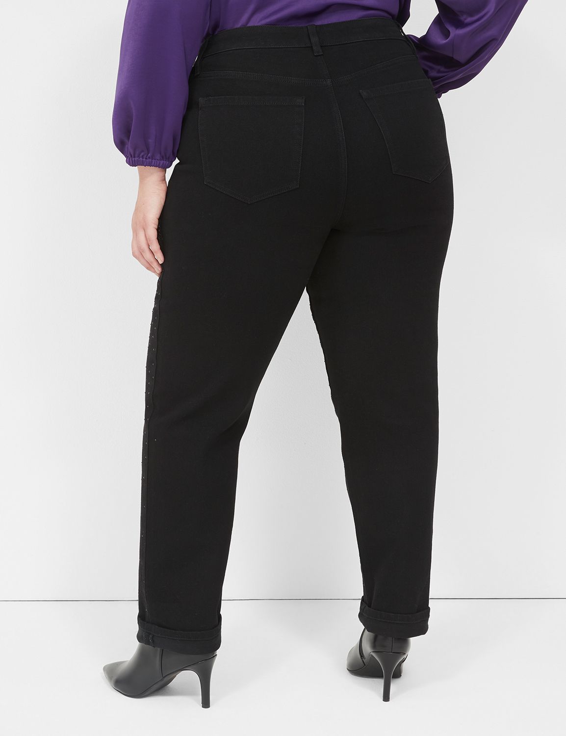 SIGNATURE FIT MID RISE BOYFRIEND JE | LaneBryant