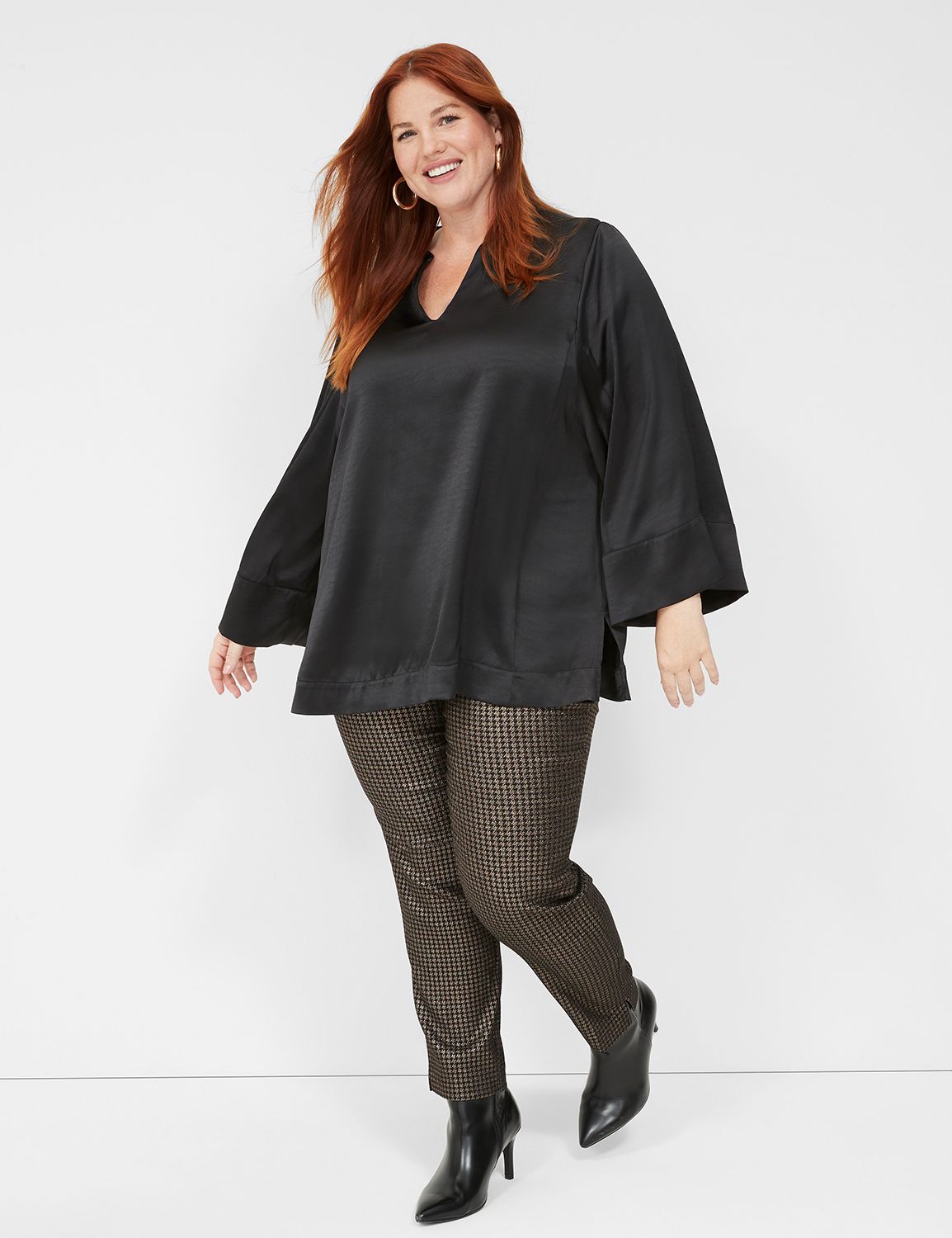 Relaxed Bell Sleeve Popover Tunic 1