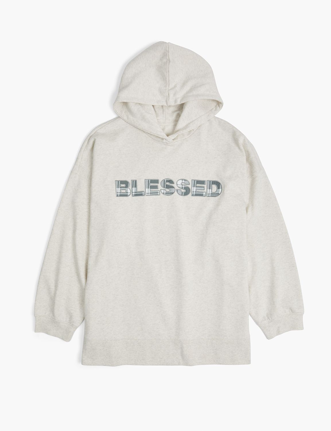 Relaxed Blessed Graphic Hoodie Sweatshirt | LaneBryant