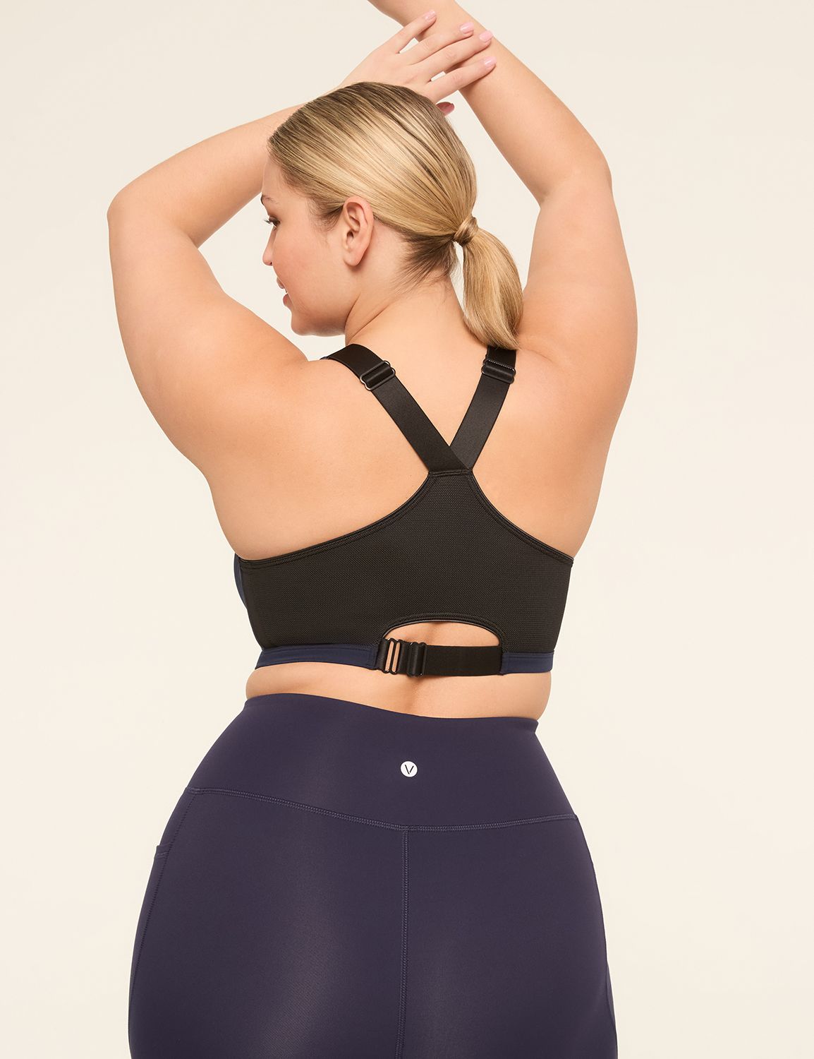 Max Support Comfort Zip Front Sport | LaneBryant