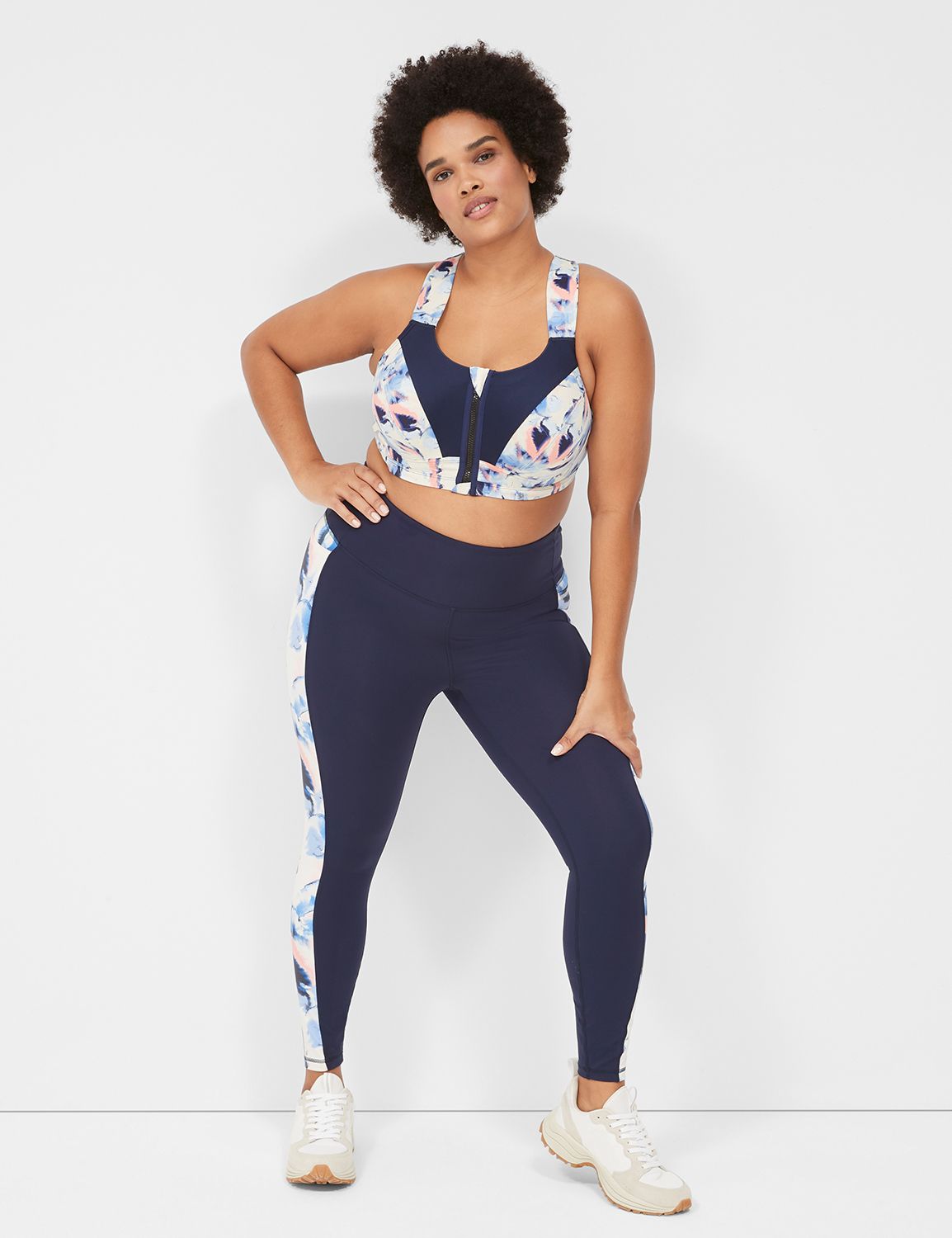 Max Support Comfort Zip Front Sport | LaneBryant