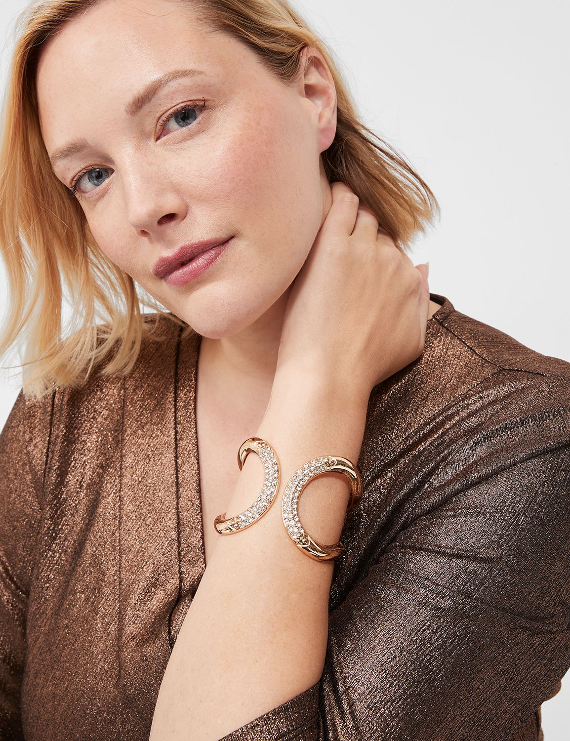 Pave Statement Hing Cuff | LaneBryant