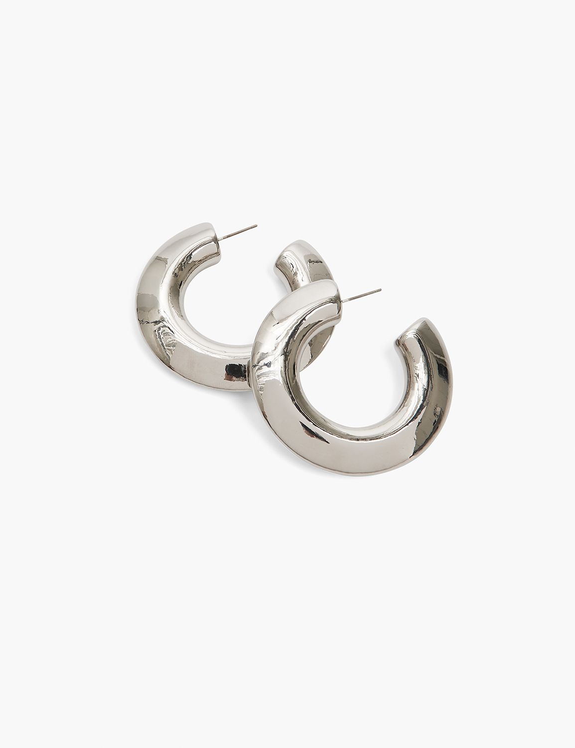 Flat Hoop Earrings | LaneBryant