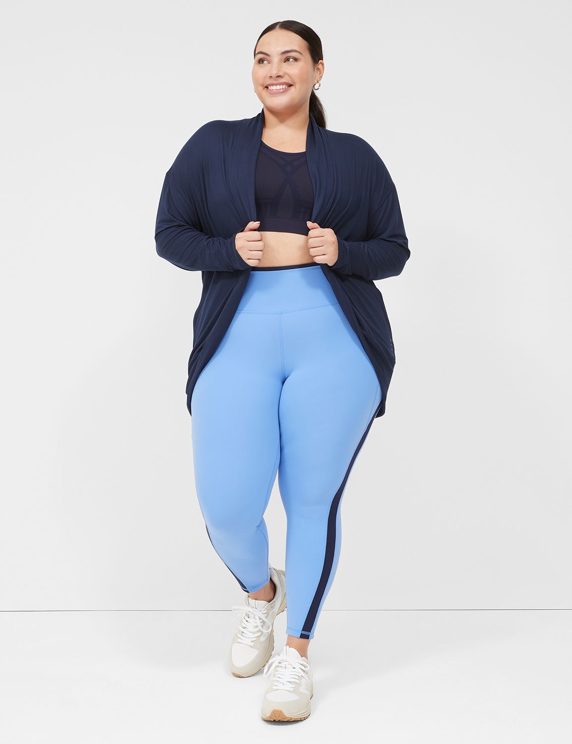 LIVI Long Sleeve Recycled Livi Soft | LaneBryant