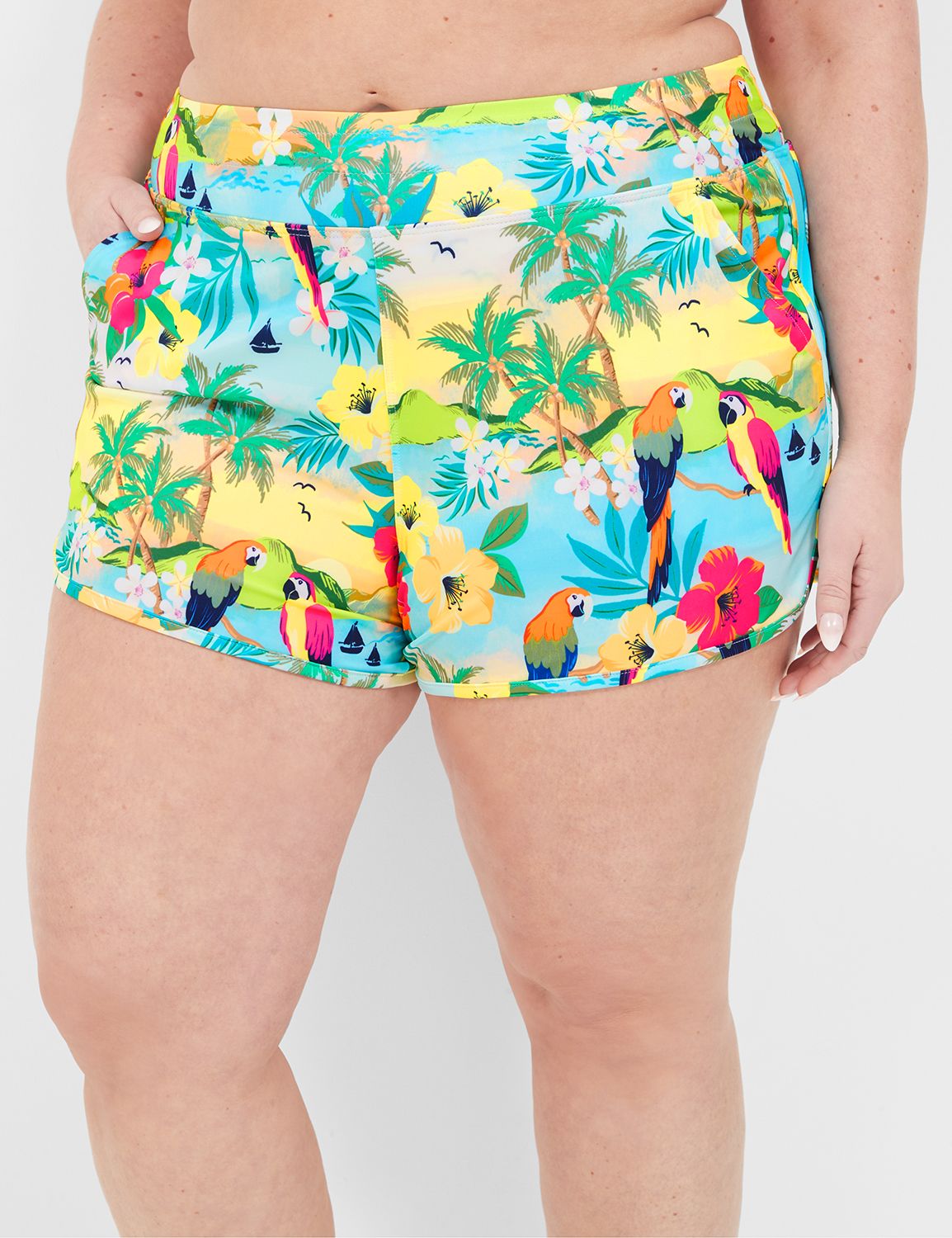 Plus Size | Active Swim Short 1140523 | LaneBryant