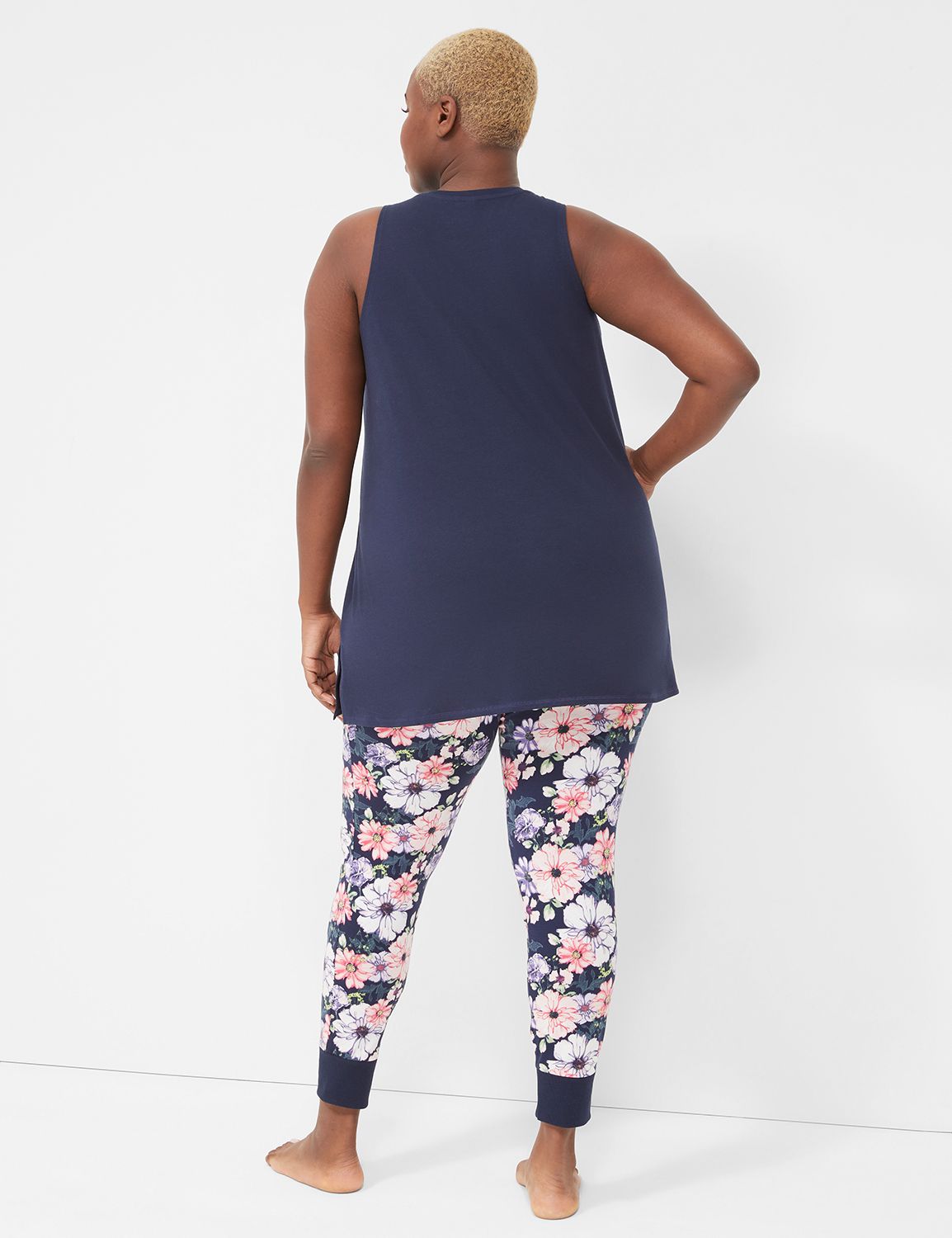 Cotton Pocket Tunic Legging PJ Set | LaneBryant