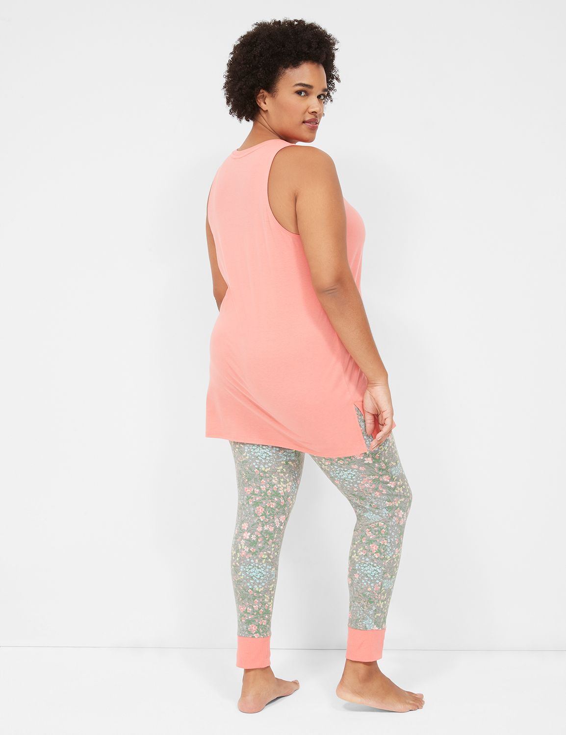 Cotton Pocket Tunic Legging PJ Set | LaneBryant