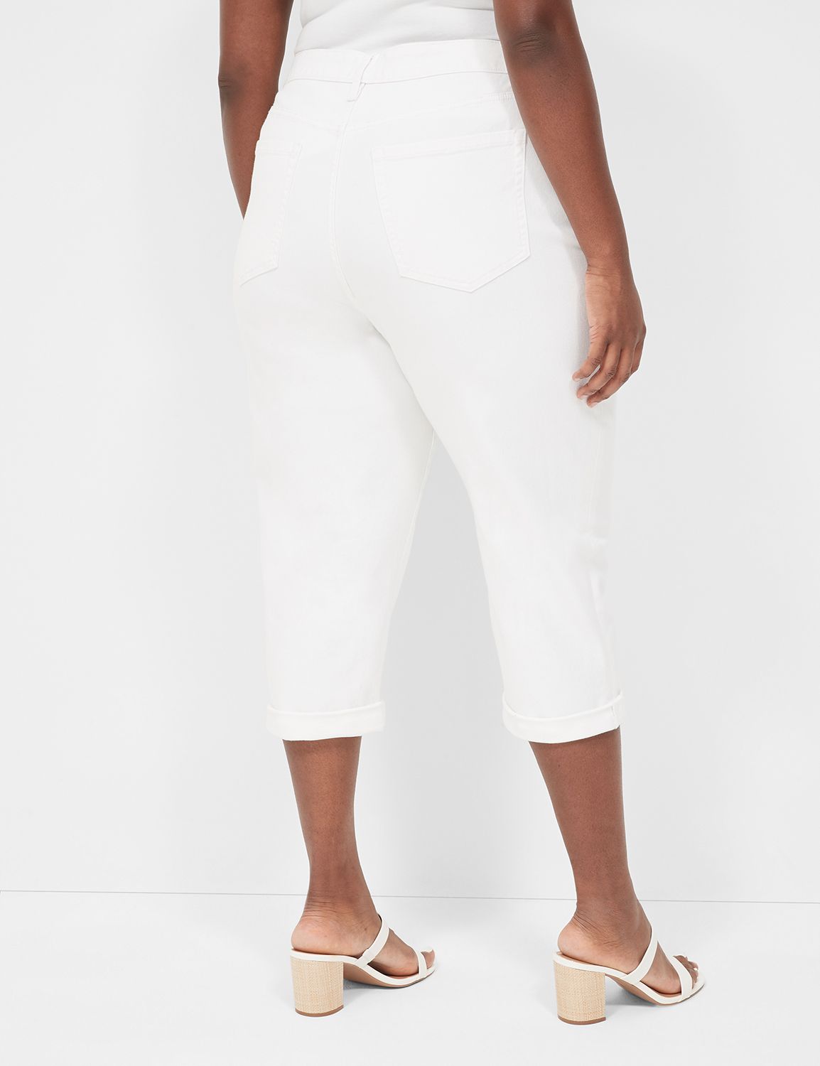 Boyfriend Fit Color Capri Jean | LaneBryant