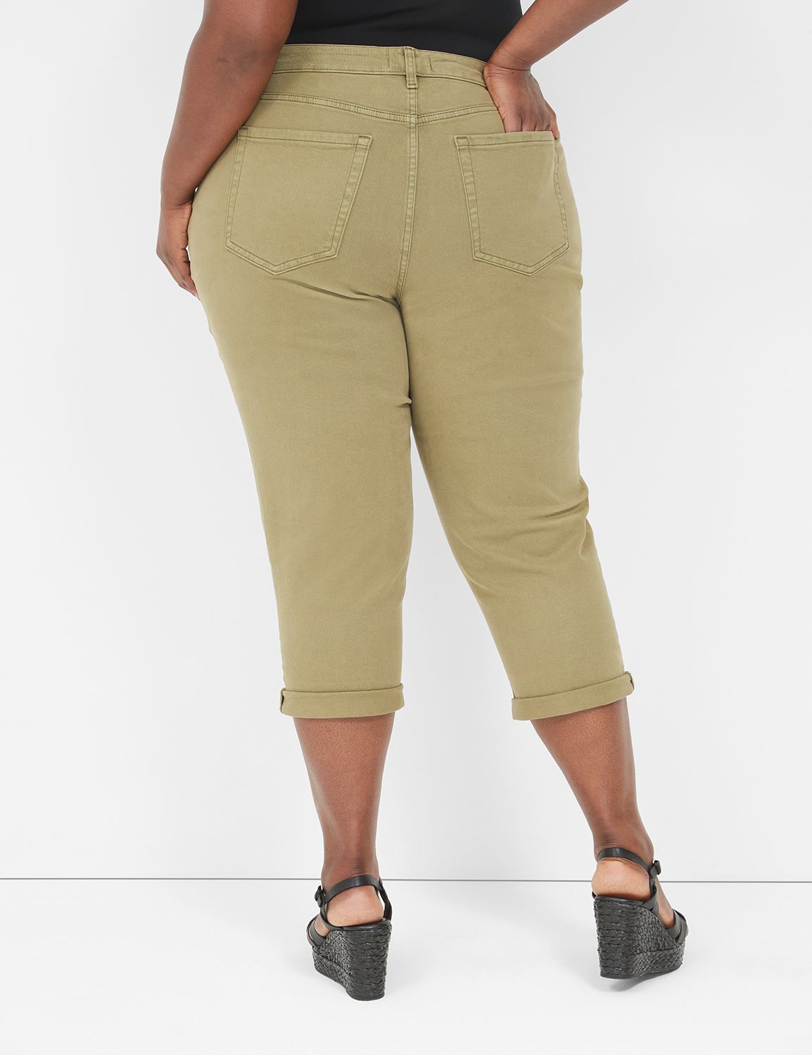 BOYFRIEND CAPRI 23"- COLOR 1139118 | LaneBryant