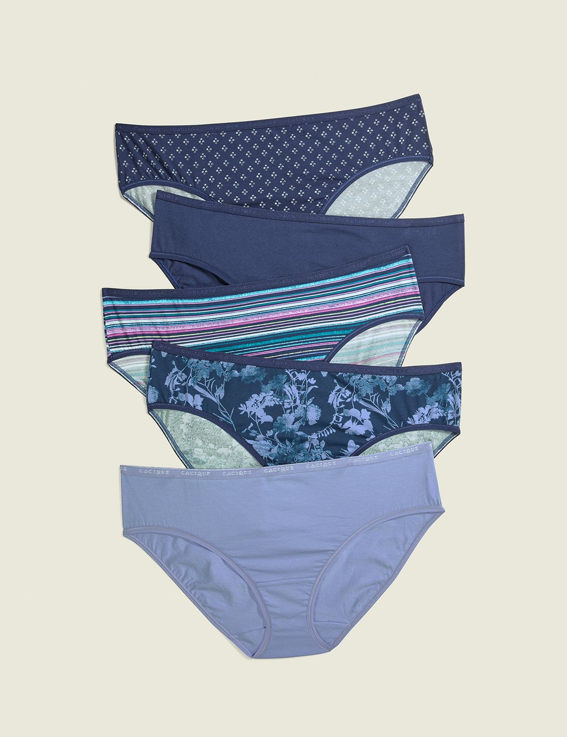 PANTY PACK Cotton Hipsters Tailored | LaneBryant