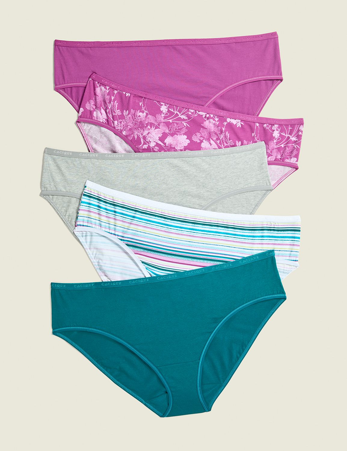 PANTY PACK Cotton Hipsters Tailored | LaneBryant