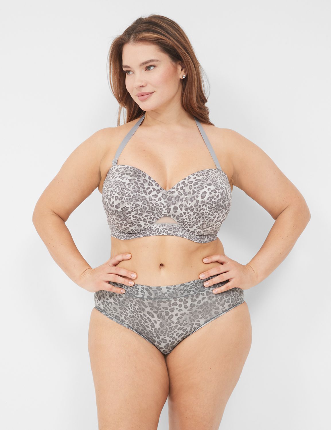Comfort Bliss Lightly Lined Multi Way Strapless Bra Lanebryant