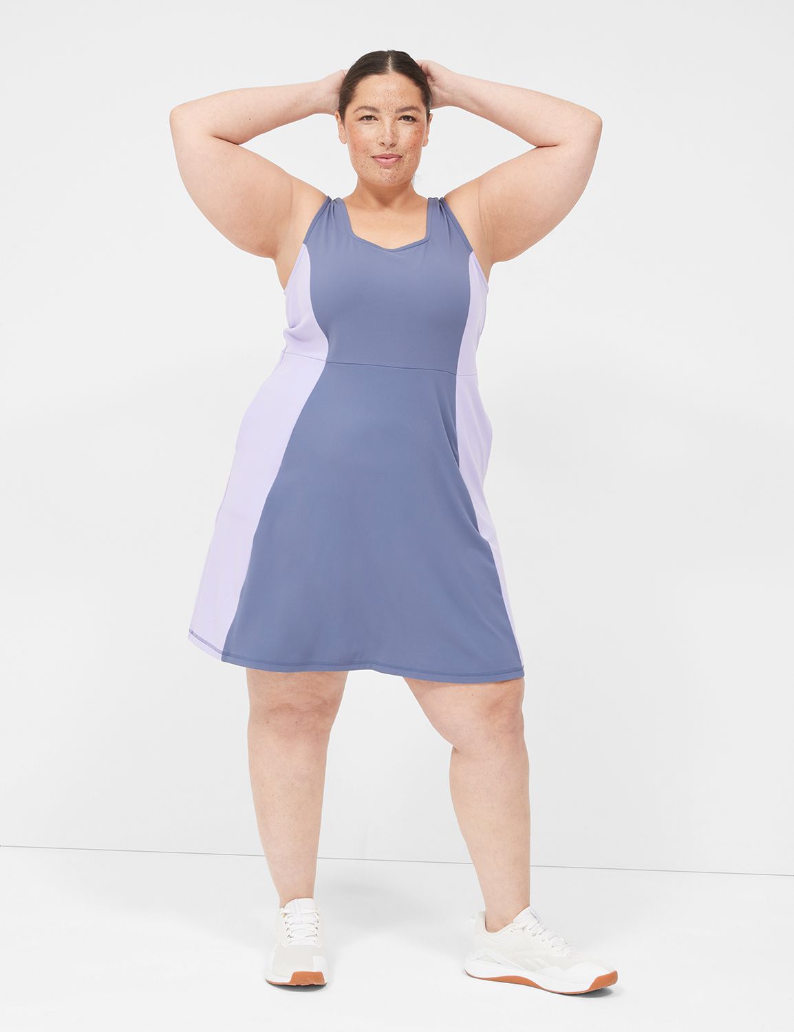 LIVI Sleeveless Square Neckline Rec | LaneBryant