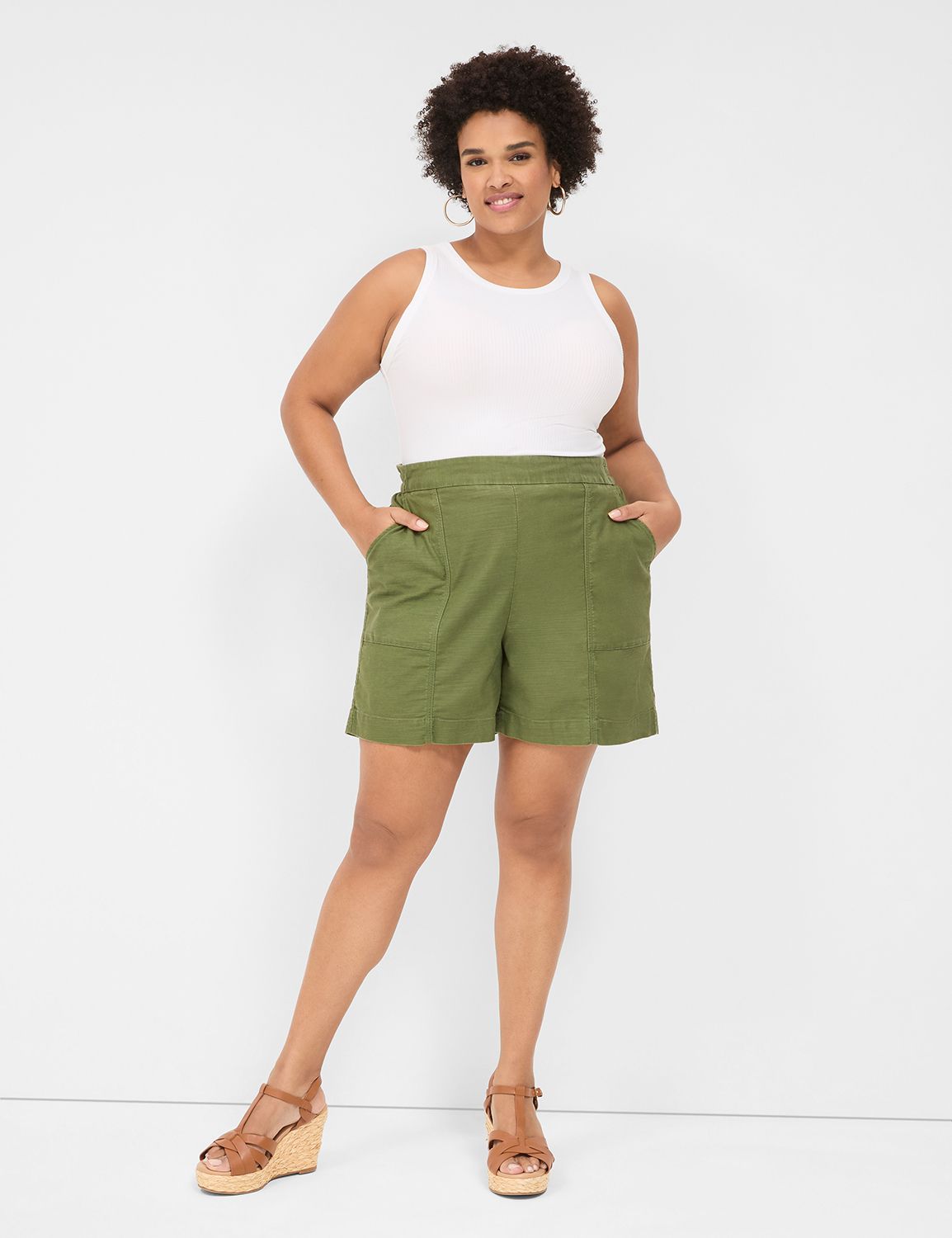 The Softest Short - SOLID - 1140767 | LaneBryant