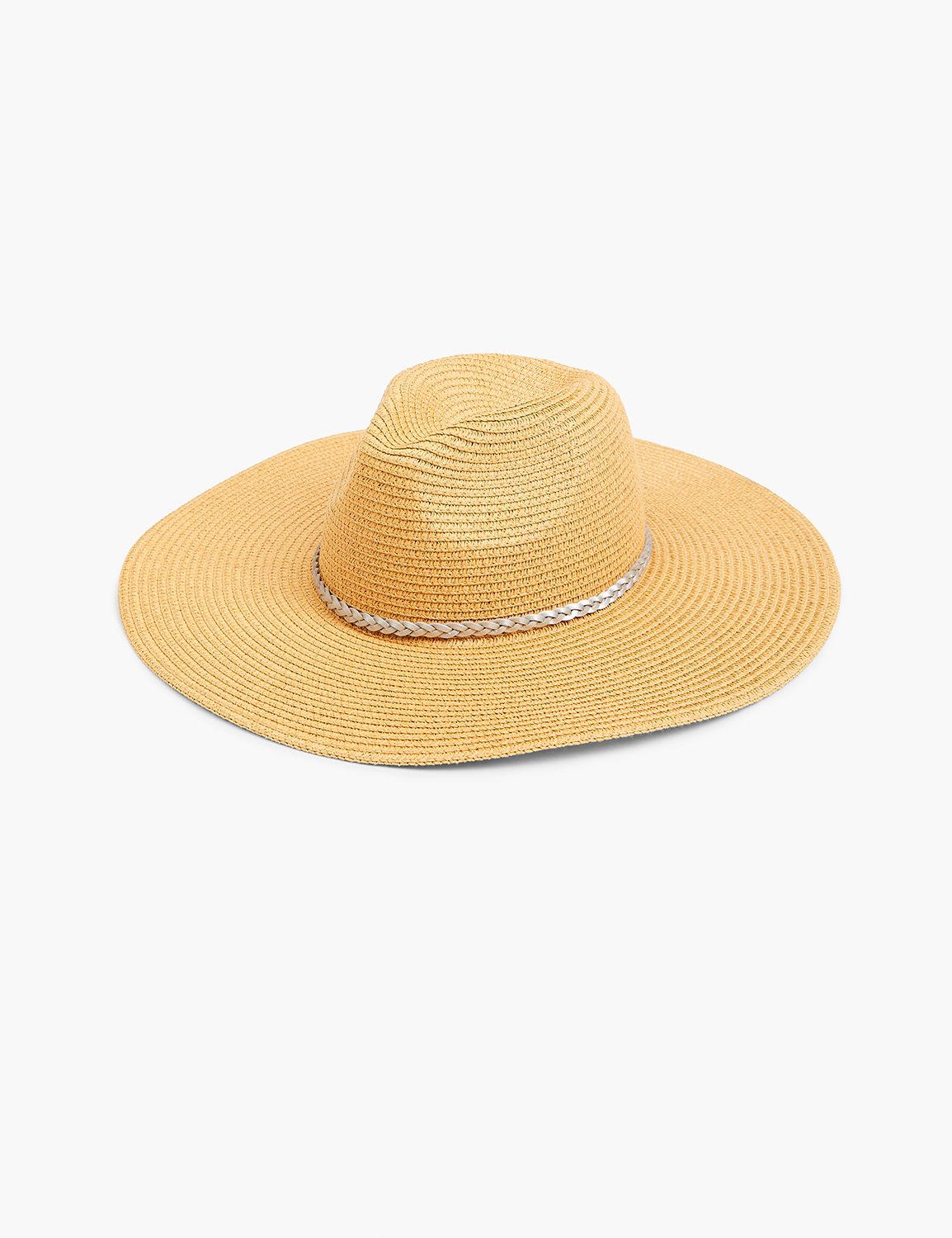 1142294 NATURAL FEDORA WITH SILVER | LaneBryant