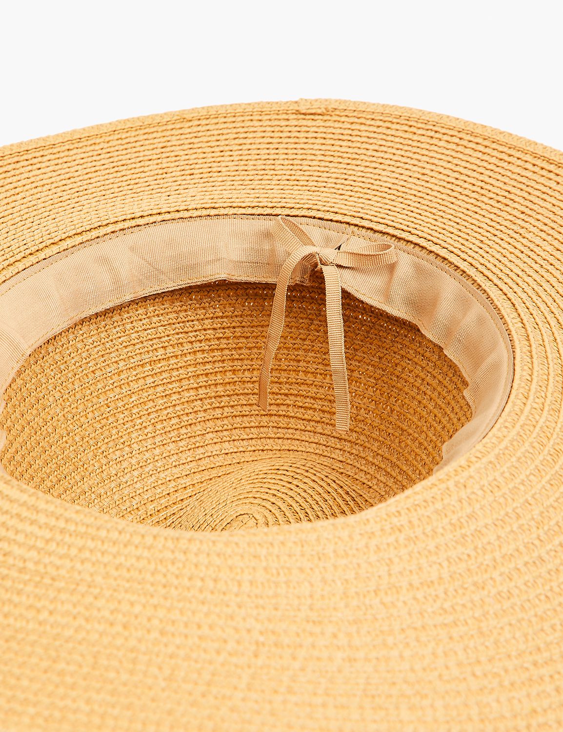 1142294 NATURAL FEDORA WITH SILVER | LaneBryant