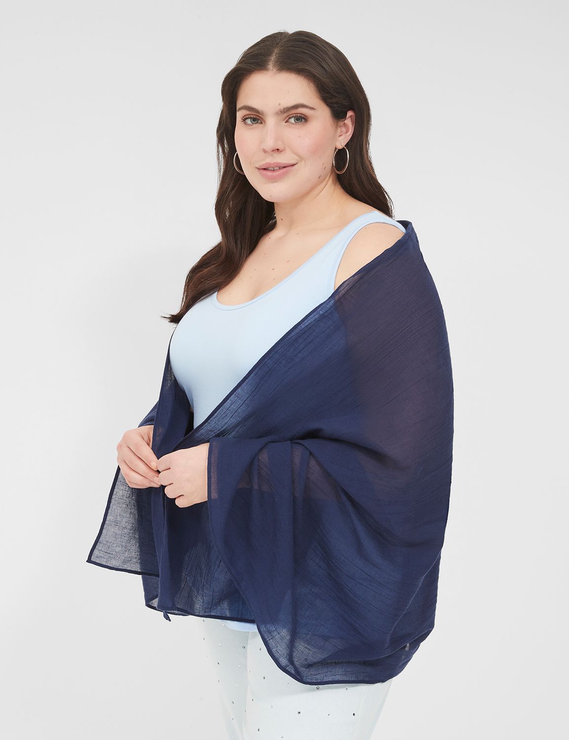 1141829 LIGHTWEIGHT SUMMER SCARF | LaneBryant