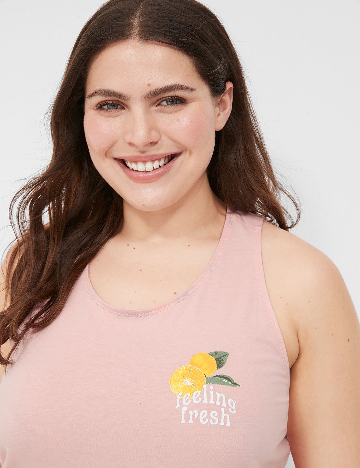 Cotton Racerback Tank and Short PJ | LaneBryant