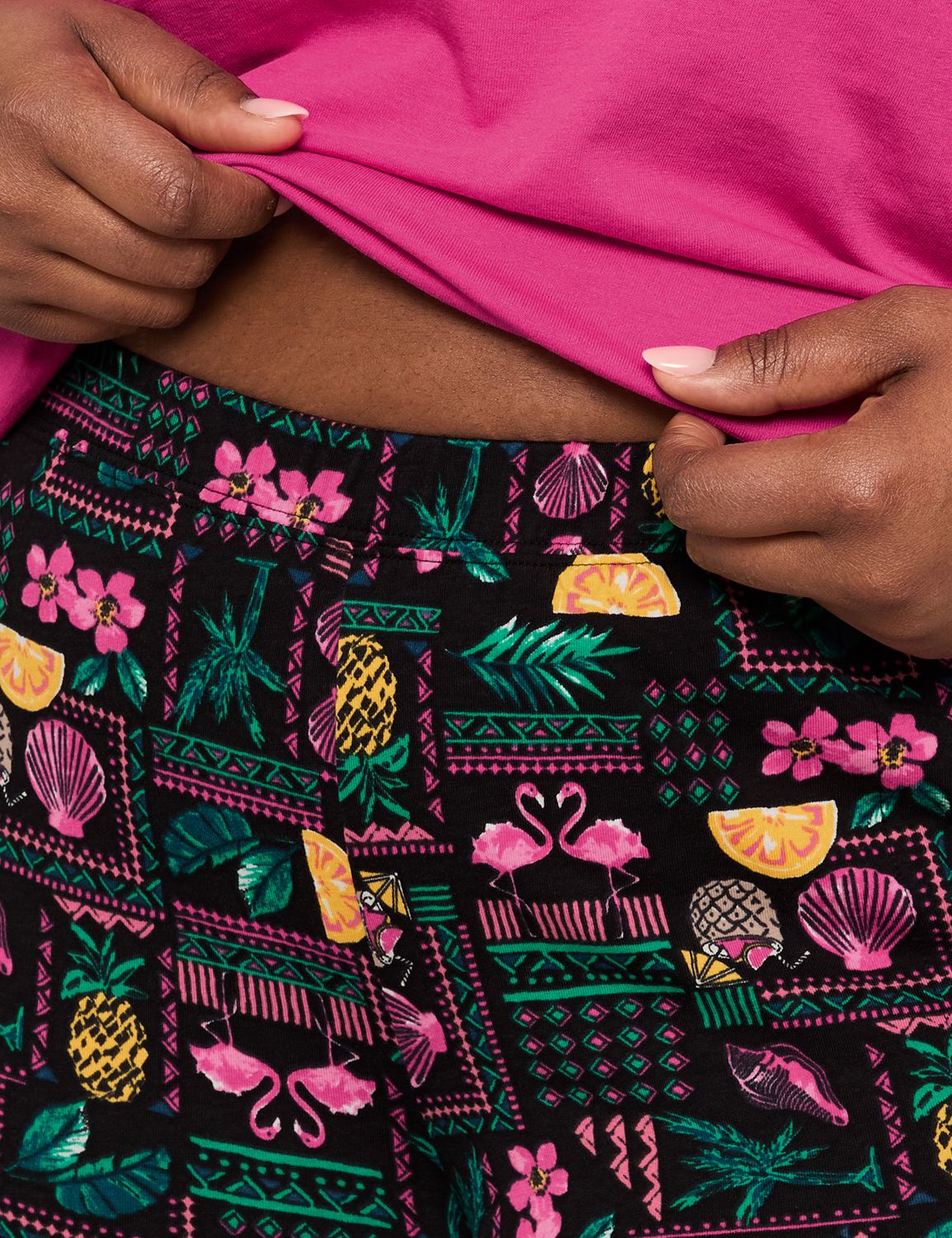 Cotton Racerback Tank and Short PJ | LaneBryant