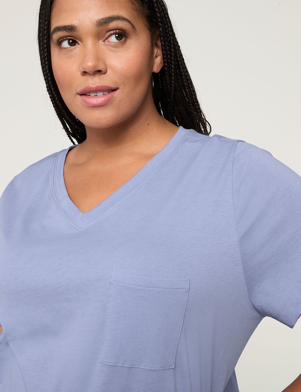 Pocket Tee and Bike Short PJ Set 11 | LaneBryant