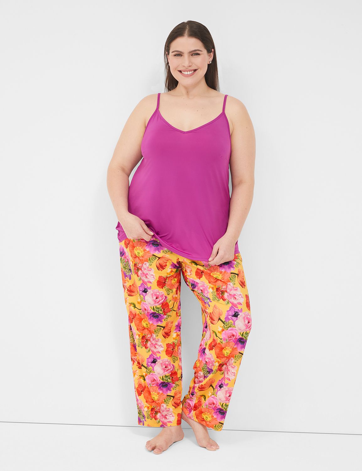 DreamyCool Cami & Block Pant PJ Set | LaneBryant