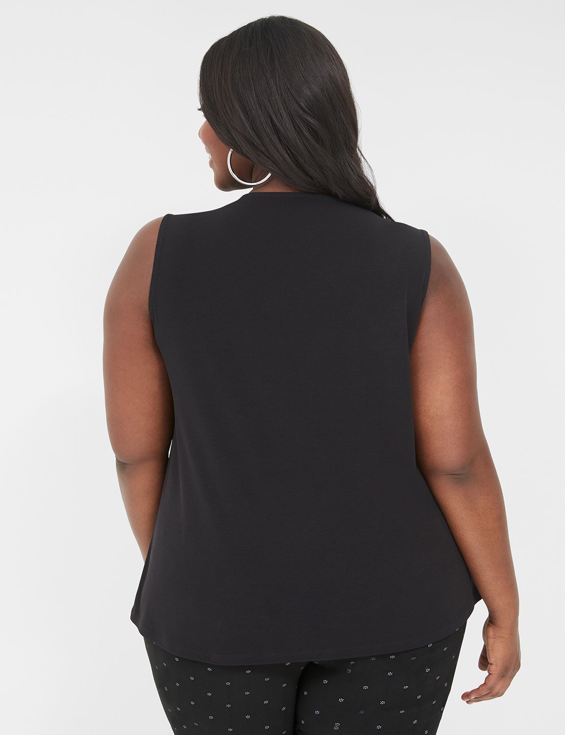 Plus Size Women's Black Tank Tops & Camis | Lane Bryant