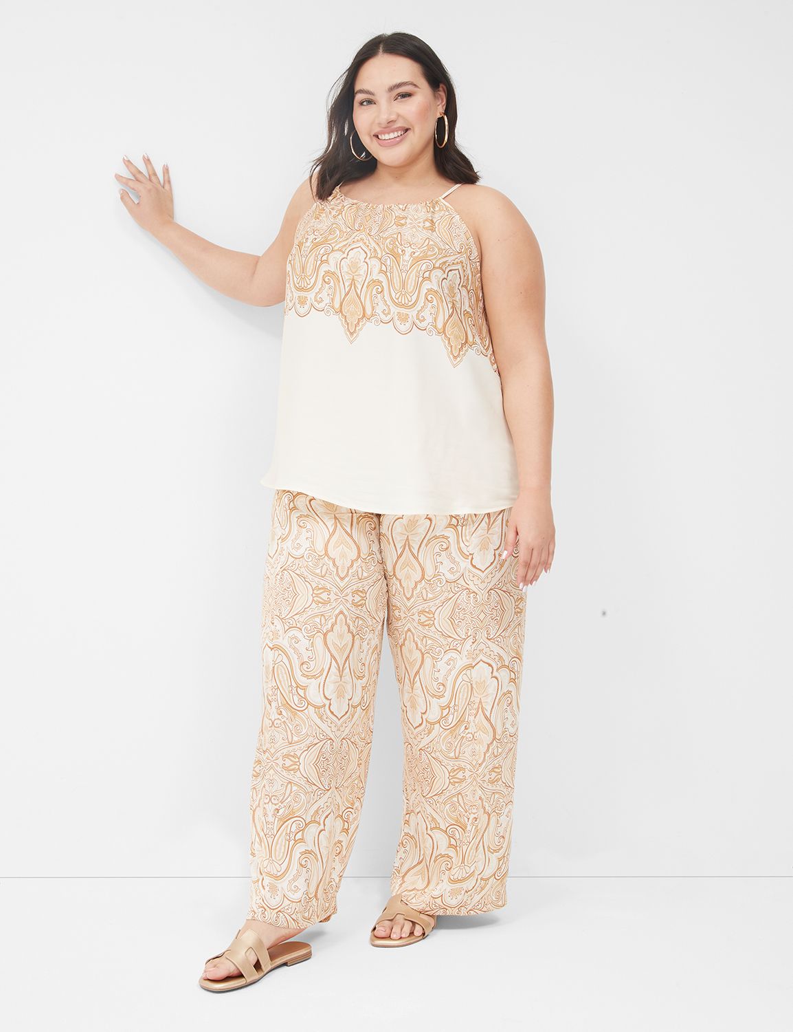 Swing Halter Blouse 1140787 (MB) | LaneBryant