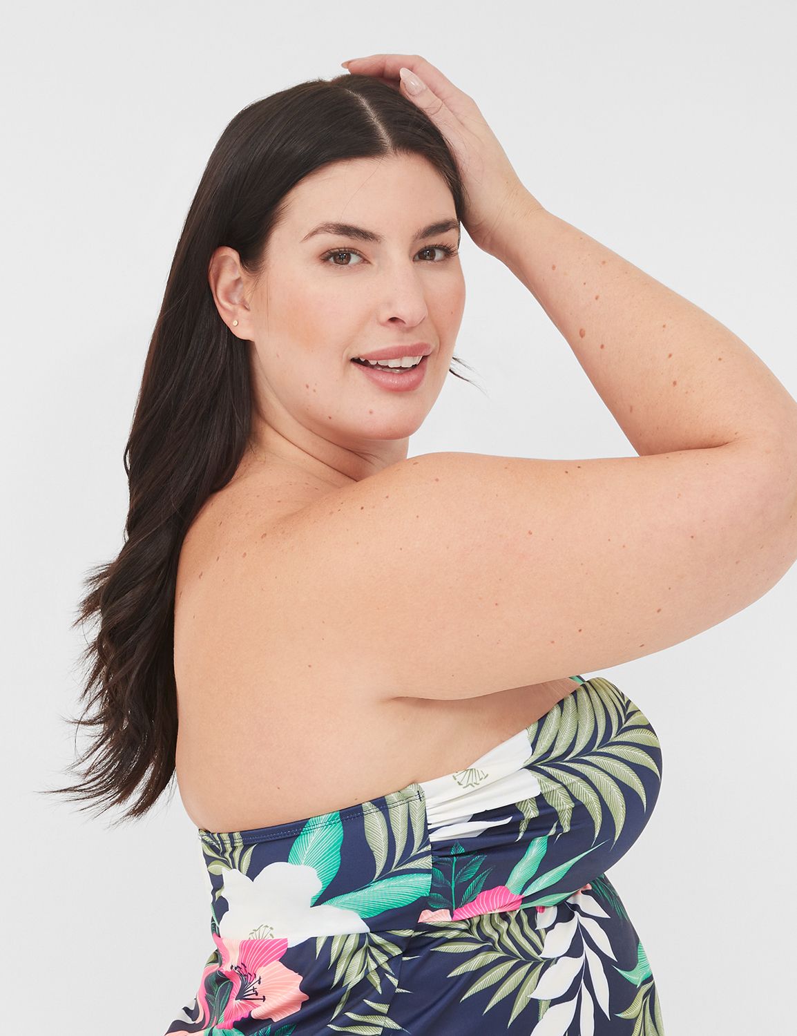 Plus Size | Underwire Swing Multi-Way Tankini Top | LaneBryant