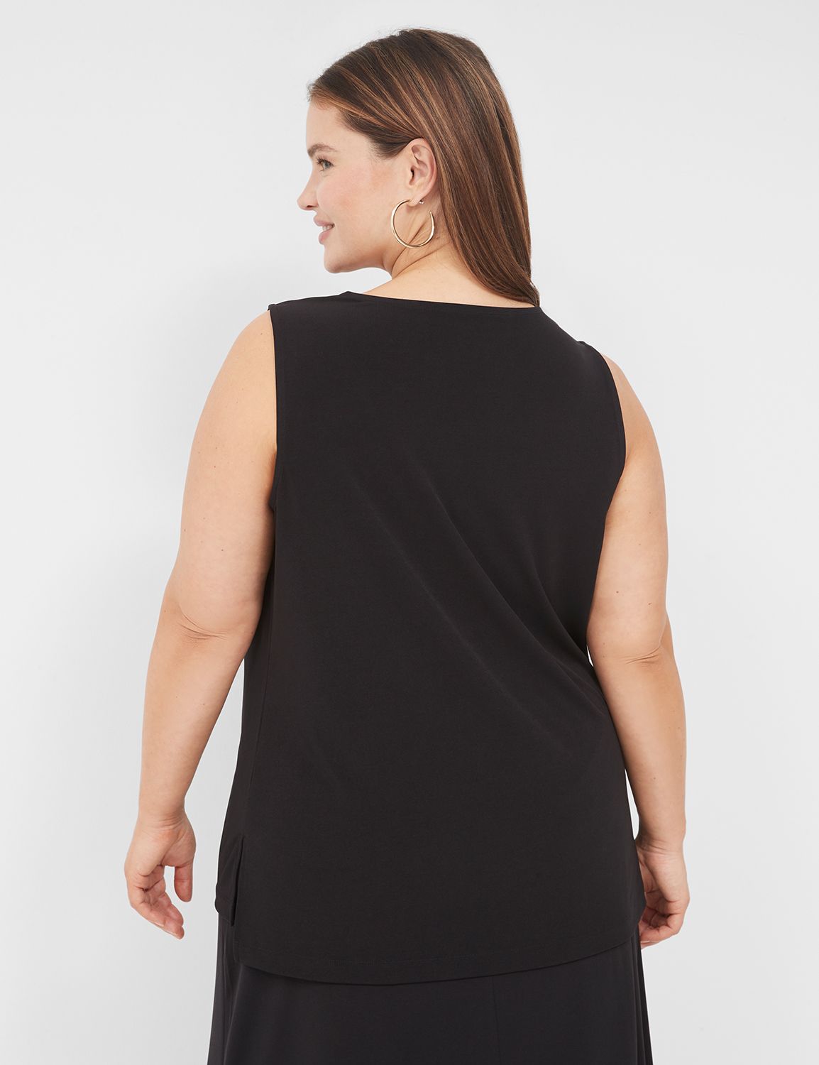The Drape Neck Shell S 1140363 | LaneBryant